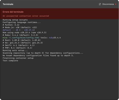 Interactive Terminal For Codex Environment Fails To Start Coding With Chatgpt Openai