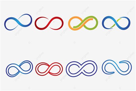 무한대 디자인 벡터 아이콘 일러스트 로고 템플릿 디자인 삽화 반사 심벌 마크 Png 일러스트 및 벡터 에 대한 무료 다운로드 Pngtree