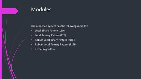Lbp Based Edge Texture Features For Object Recoginition Pptx Photo Editing Software
