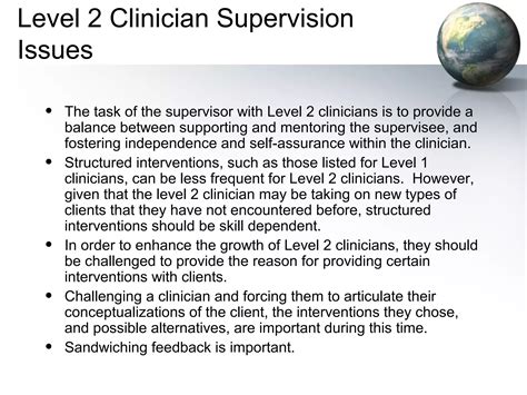 Lpc Models And Techniques In Clinical Supervision Ppt
