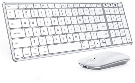 Wireless Bluetooth Keyboard And Mouse For Mac Multi Device Rechargeable Keyboard And Mouse