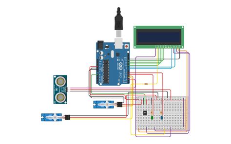 Circuit Design Smart Windows And Door Tinkercad