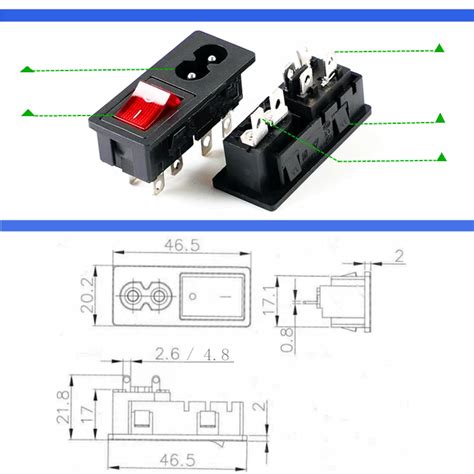 Iec C8 Input Socket Ac Reliable Ac Power Solutions