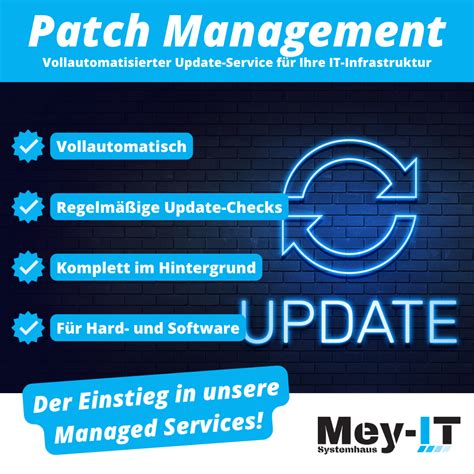 Immer Up To Date Mit Patch Management Mey It