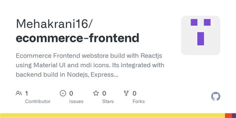 GitHub Mehakrani Ecommerce Frontend Ecommerce Frontend Webstore Build With Reactjs Using