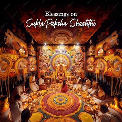 Premium Psd Sukla Paksha Shashthi Pooja Social Media Design