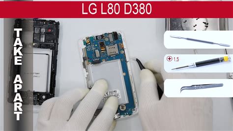 How To Disassemble LG L80 D380 Take Apart Tutorial YouTube