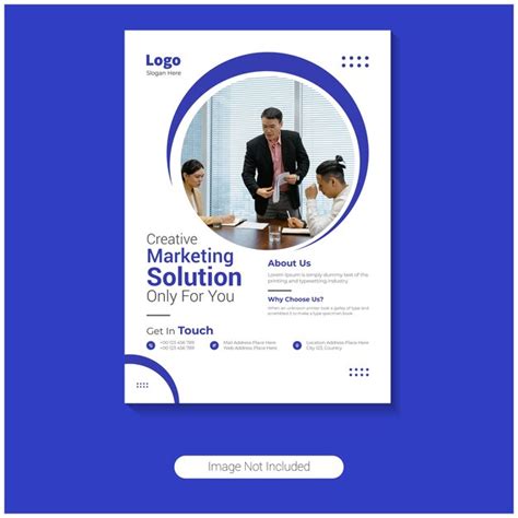 Premium Vector Corporate Flyer Templates Design