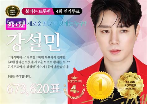 스타서베이 결과 ‘미스터트롯2·‘불타는 트롯맨 4회 인기 투표박서진·강설민 1위 이은혜 기자 톱스타뉴스