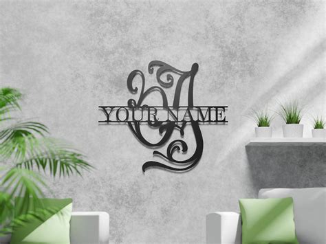 Cursive Monogram With Custom Name Renewed Solutions