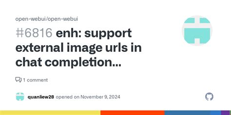 Enh Support External Image Urls In Chat Completion Requests · Issue