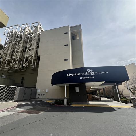 Adventist Health St Helena Saint Helena Ca Hours Directions