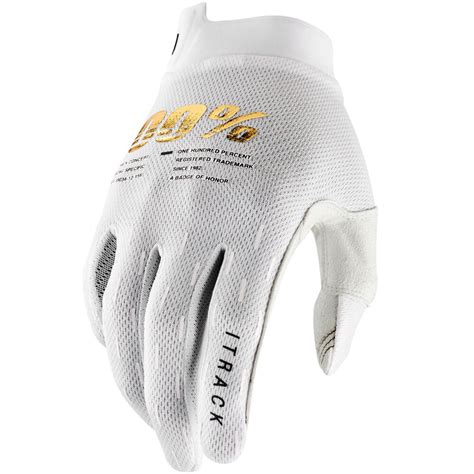 100 Itrack Gloves White
