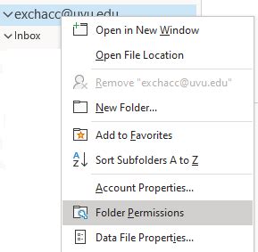 How To Share A Subfolder In Outlook