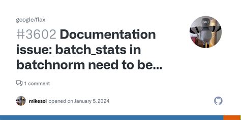 Documentation Issue Batchstats In Batchnorm Need To Be Marked As