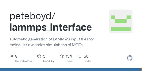 GitHub Peteboyd Lammps Interface Automatic Generation Of LAMMPS Input Files For Molecular