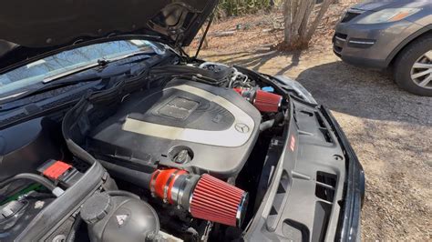 Installed The Most Illegal Intakes On My C300benz💯💯 Youtube