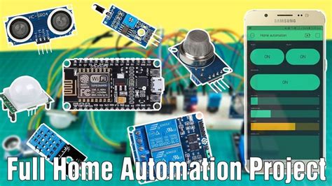 IOT Based Home Automation Using Nodemcu Step By Step Instructions ESP Project Home