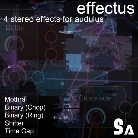 Effectus Adds 4 Stereo Effects To Audulus Synthtopia