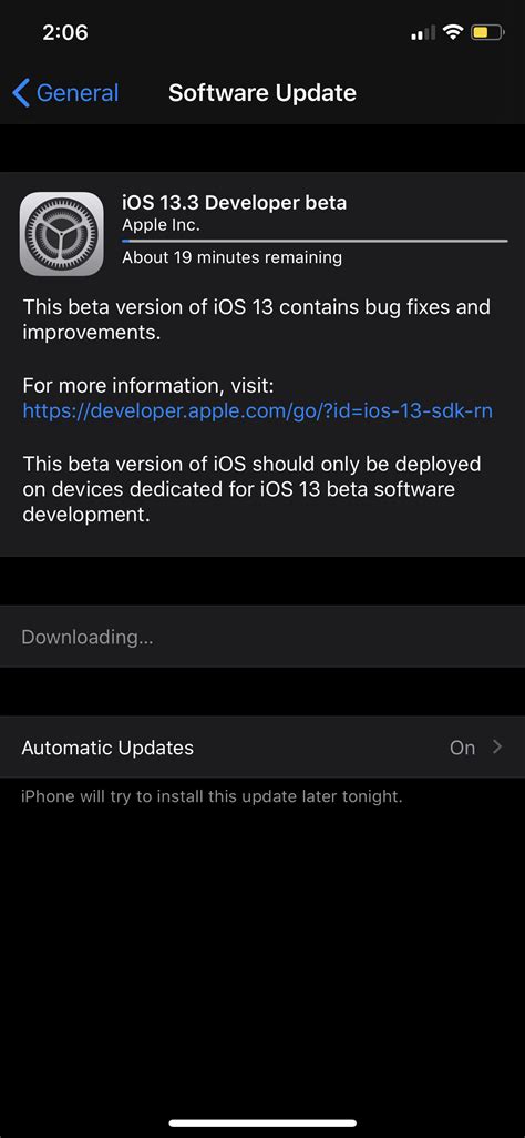 waiting 13 3 beta r iosbeta