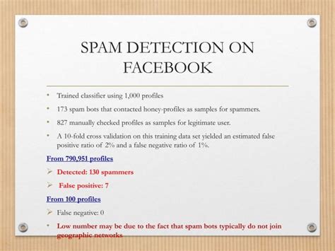 Presentation Detecting Spammers On Social Networks Pptx