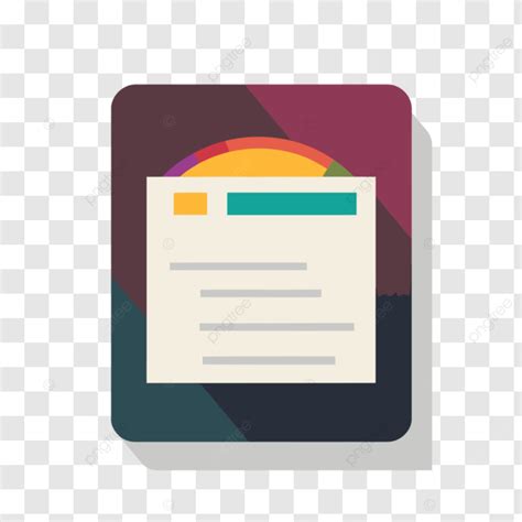 배경 위에 종이 아이콘이 있는 이미지 벡터 흰색 배경에 있는 Html 파일의 단순한 다채로운 아이콘 그림자 없음 작은 프레임 중앙 Png 일러스트 및 벡터 에 대한