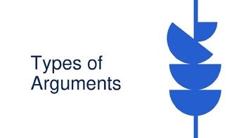 Types Of Arguments PPT By Moving Minds Forward TPT