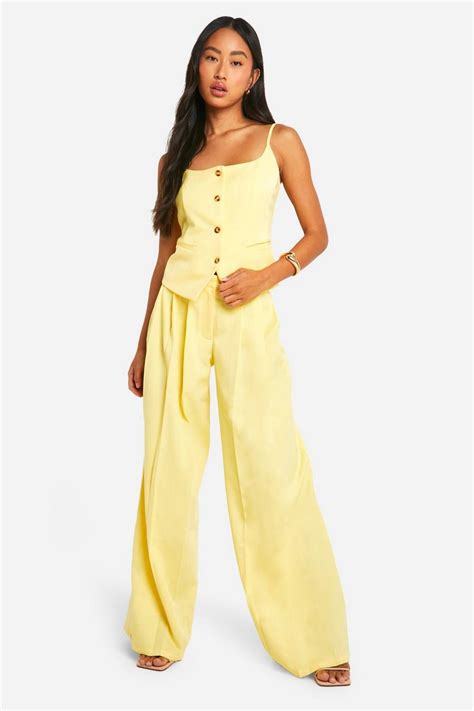 Wide Leg Trousers Palazzo Pants For Women Boohoo Uk