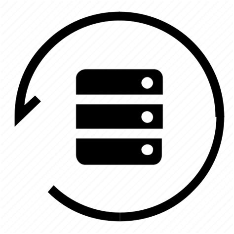 Database Server Storage Sync Icon Download On Iconfinder