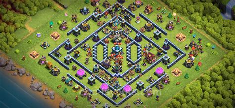 Best Anti 3 Stars Base Th13 With Link 2026 Town Hall Level 13 Base Copy 128