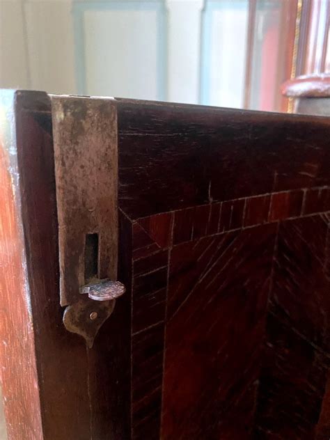 Proantic Regency Corner In Marquetry