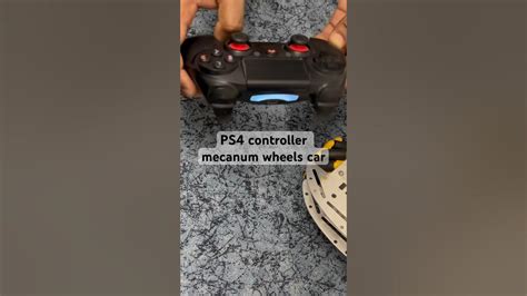Esp32 And Ps4 Controller Mecanum Wheels Car Ps4controller Esp32 Shorts Youtube