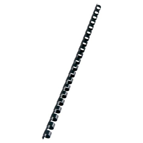 Gbc 12mm 21 Loop Pvc Binding Combs Black 100 Pack Shop Today Get