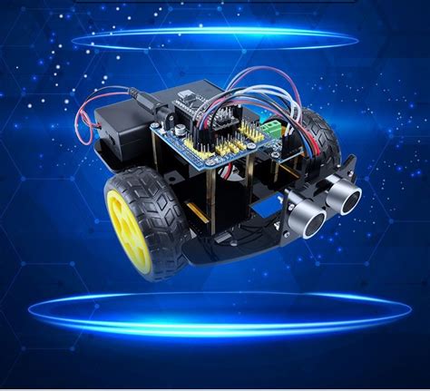 Ultrasonic Obstacle Avoidance Robot Diy Programmable Kit Darikaru Goods Trading