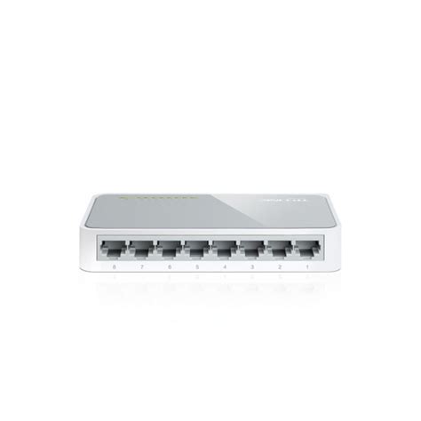 TP LINK 8 Port 10 100Mbps Desktop Switch Unmanaged White