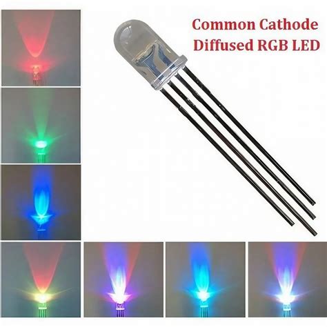 Round RGB Tri Colour LED 4pin 2pin At Rs 3 90 In Bengaluru ID 4536873797