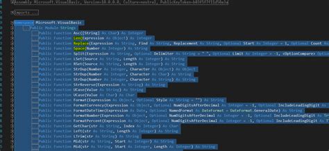 While Calling An Vbnet Shared Method From Net Core Project Throwing Runtime Exceptions · Issue