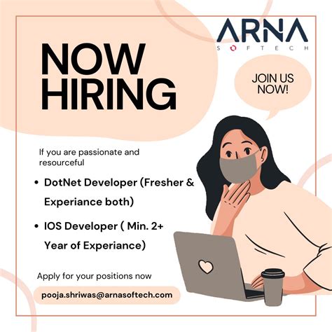 Pooja Shriwas On Linkedin Dotnetdeveloper Iosdeveloper Opening