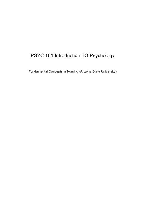solution chapter 4 psyc 101 introduction to psychology 2023 2023 2024