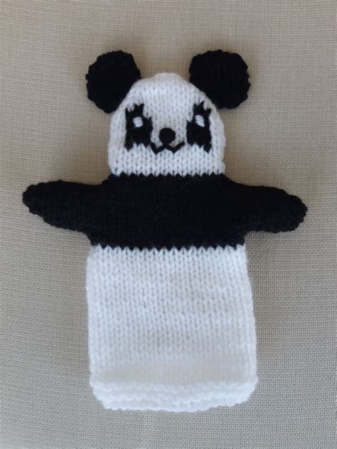 Panda Glove Puppet Artofit