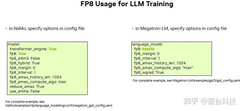 实战篇 使用 Fp8 加速大模型训练 知乎