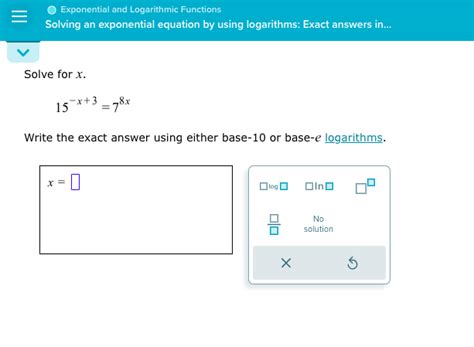 Solved Solve For X 15 X 3 78xWrite The Exact Answer Using Chegg Com