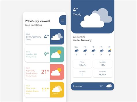 weather today app concept artofit