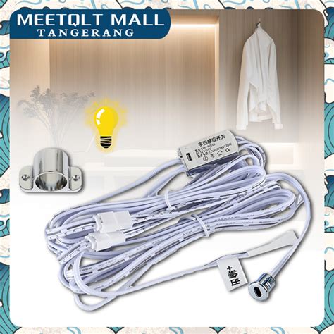 Jual Sakelar Sentuh Sensor Untuk Lampu Kabinet Led Dapat Dilepas Switch Touch Sensor Led