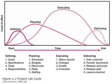 Figure 1 1 Project Life Cycle