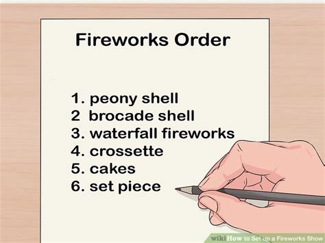 How To Set Up A Fireworks Show With Pictures WikiHow