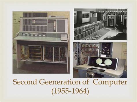 Computer Generations Powerpoint Slide PPTX Desktops Computing