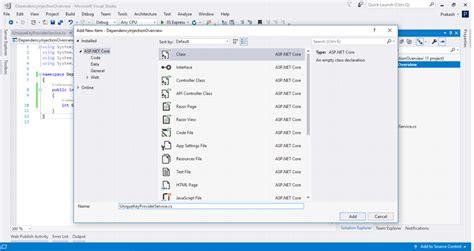 Overview Of Dependency Injection In ASP NET Core