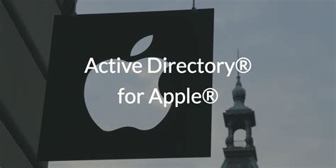 Active Directory For Apple JumpCloud