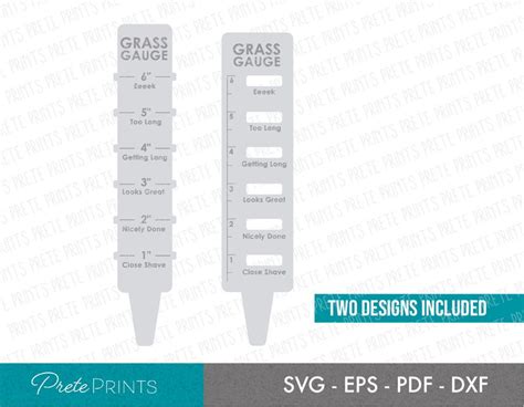 Grass Gauge Svg Fathers Day Svg Gardening Cut File Grass Cut File